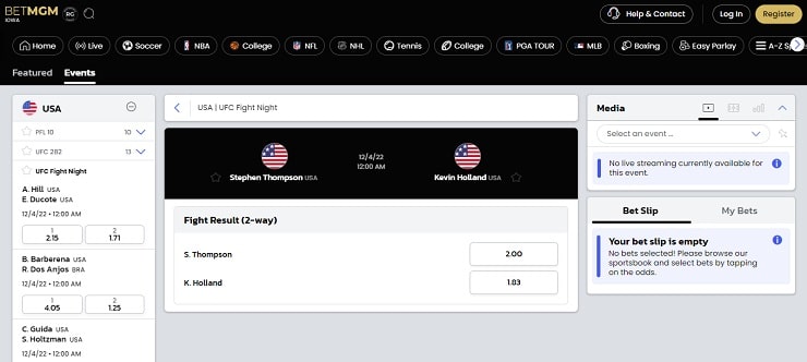 UFC Betting Guide 2024 - Compare The Best UFC Betting Sites