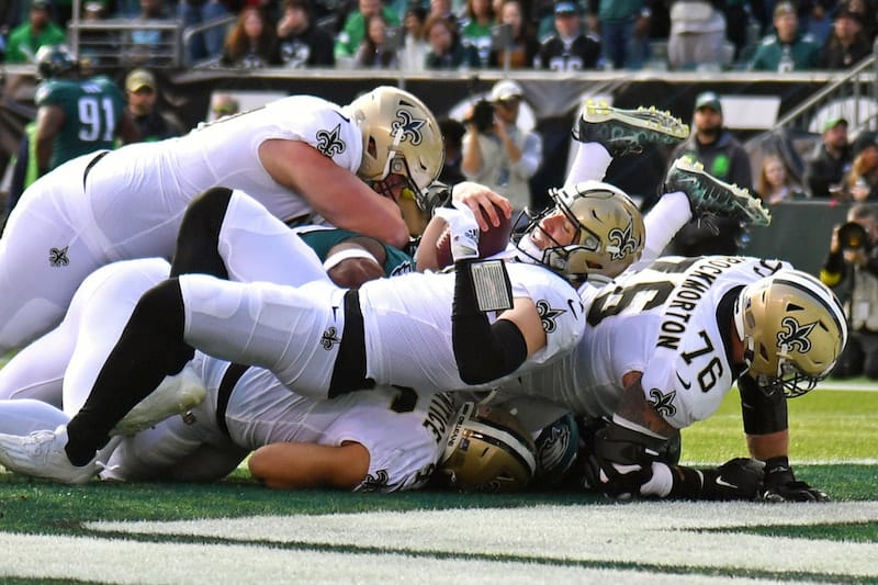 Eagles Drop Game Over Lowly Saints - Philadelphia Sports News Today ...