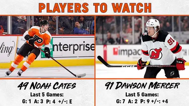 Flyers vs. Devils: Game 61 Preview - Sports Talk Philly