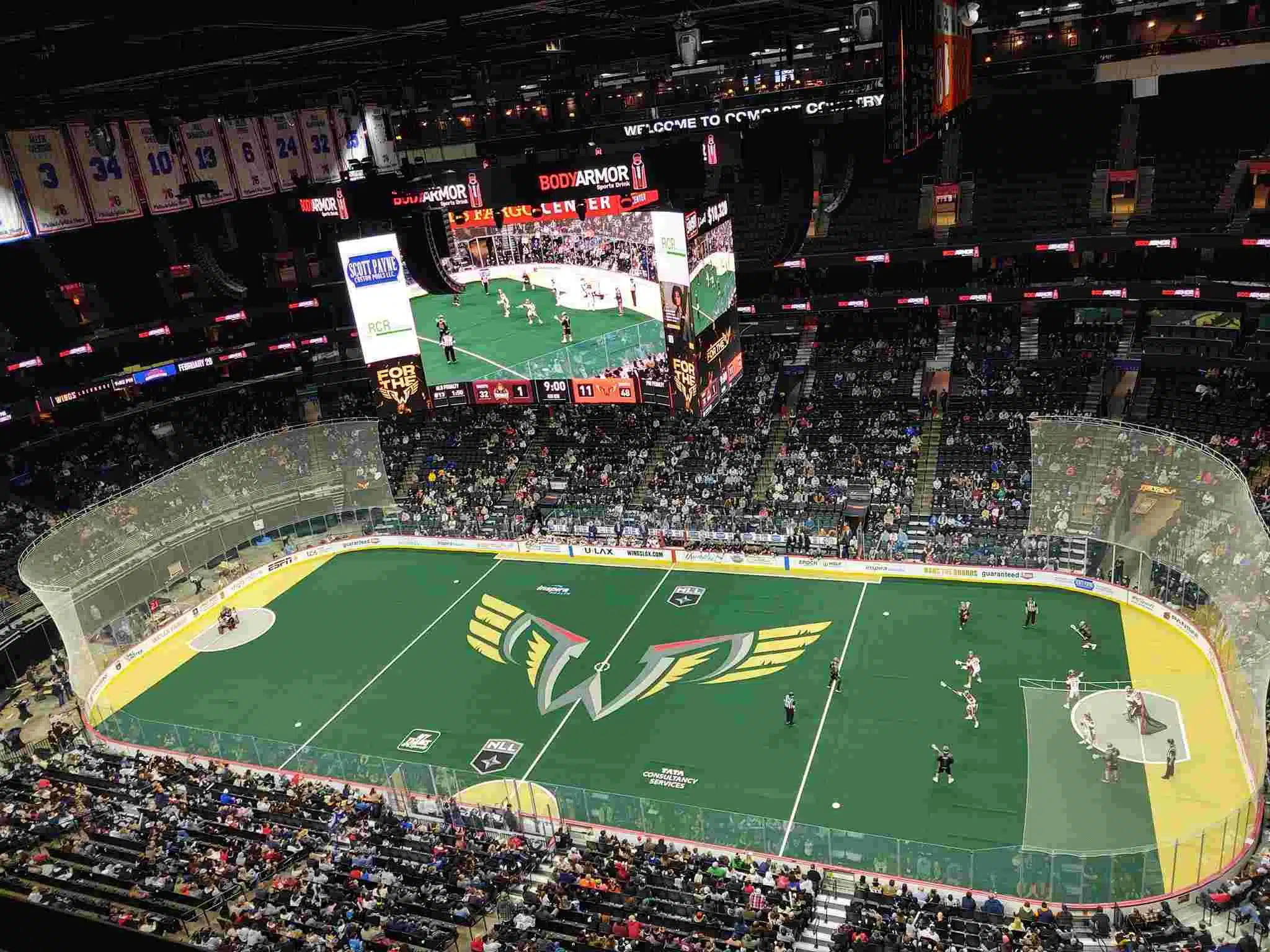 Mitch Jones makes Wings debut as the Philadelphia Wings Take apart ...