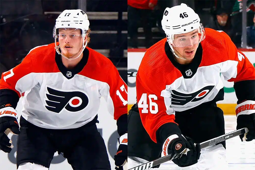 Flyers Roster News: Allison Clears; Foerster, Brink Splitting Time ...