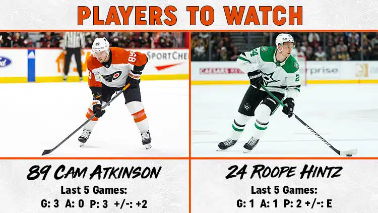 Flyers vs. Stars Preview: Deep in the Heart - Sports Talk Philly