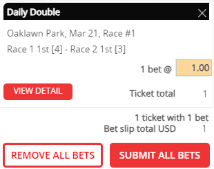 What Is A Daily Double Horse Racing Bet?