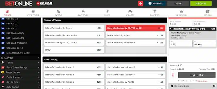 How to Bet on UFC Fights - Top UFC Betting Tips