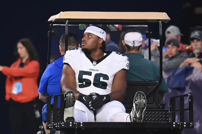 Eagles Injury Update: Tyler Steen Carted Off Field In First Half Of ...
