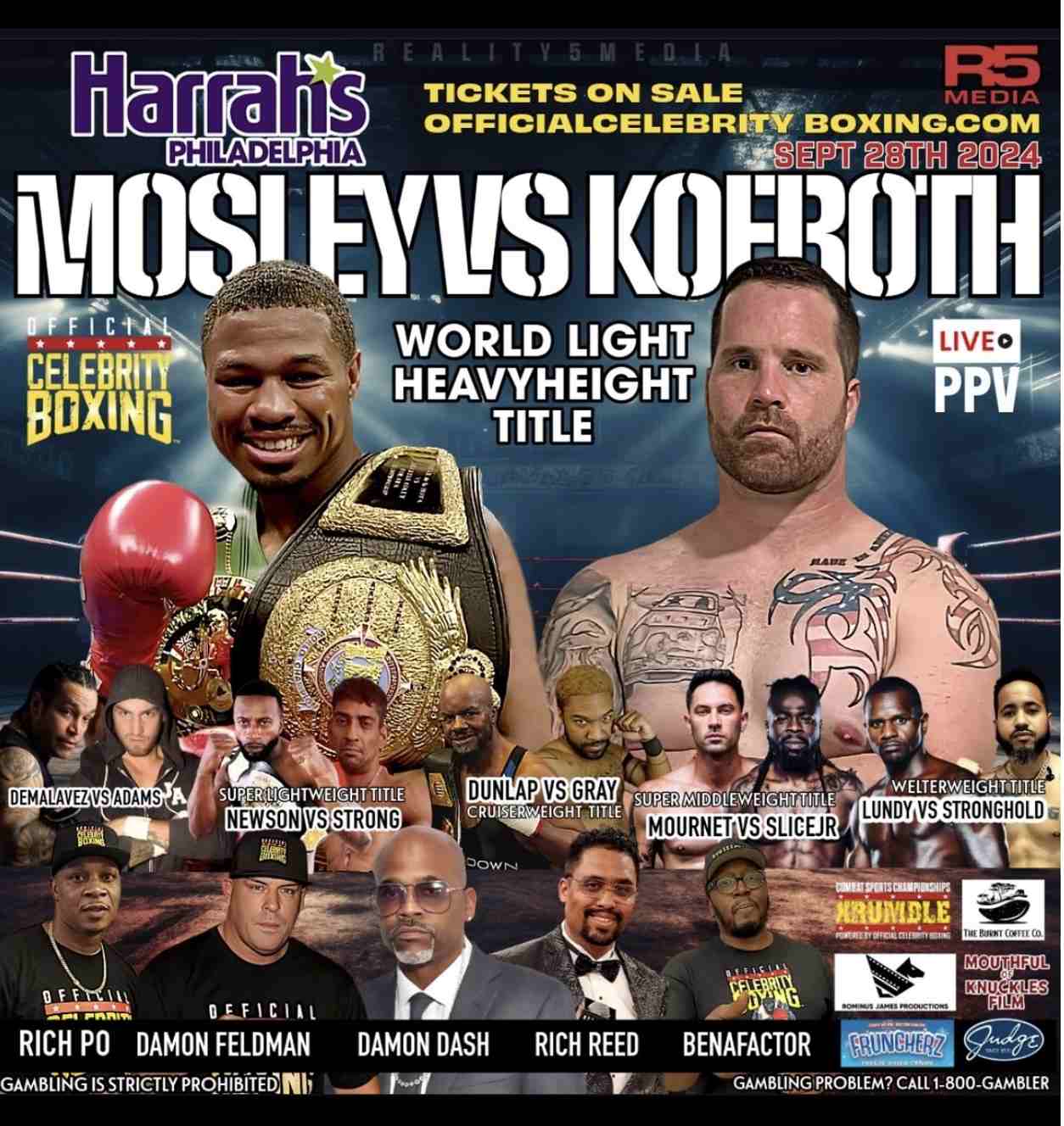 Everything you need to know for Celebrity Boxing return to Philadelphia ...