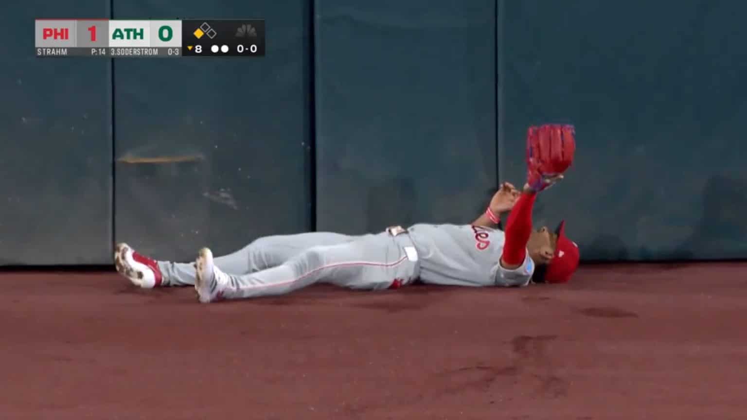 Are you kidding me, Johan Rojas with amazing catch & fans react to the ...