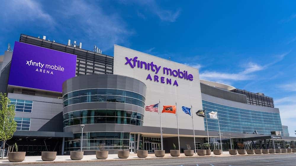 Goodbye Wells Fargo Center, Hello Xfinity Mobile Arena - A Bit Earlier ...