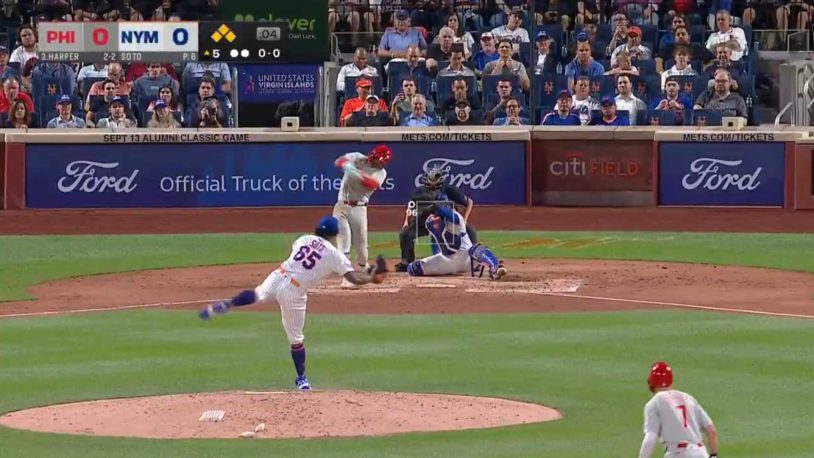 Fans React: Bryce Harper Gets Phillies Offense Going Vs Mets ...