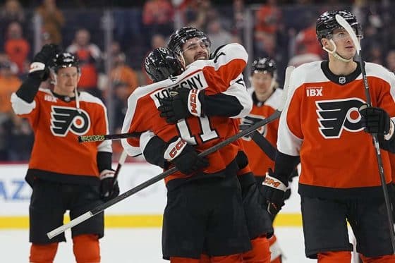 Cates Caps Off Flyers Win in OT - Sports Talk Philly